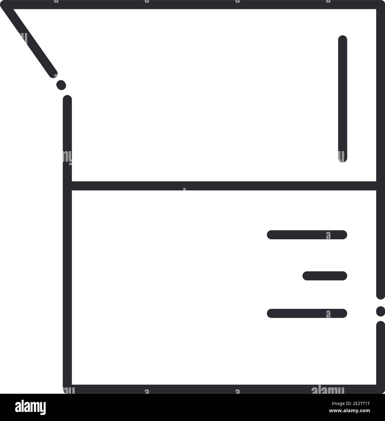 chef, pitcher with liquid kitchen utensil line style icon vector ...