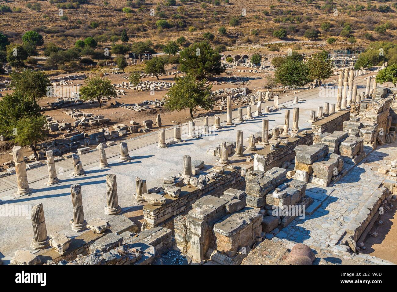 Ephesus turkey aerial hi-res stock photography and images - Alamy