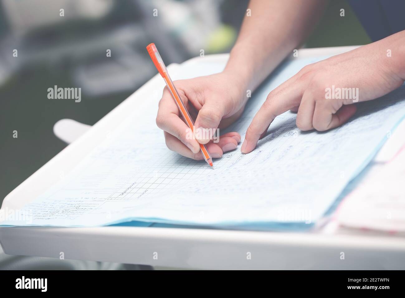 Medical report clinical record hi-res stock photography and images - Alamy