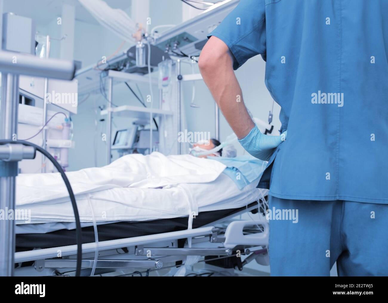 Doctor nurse working technology hi-res stock photography and images - Alamy