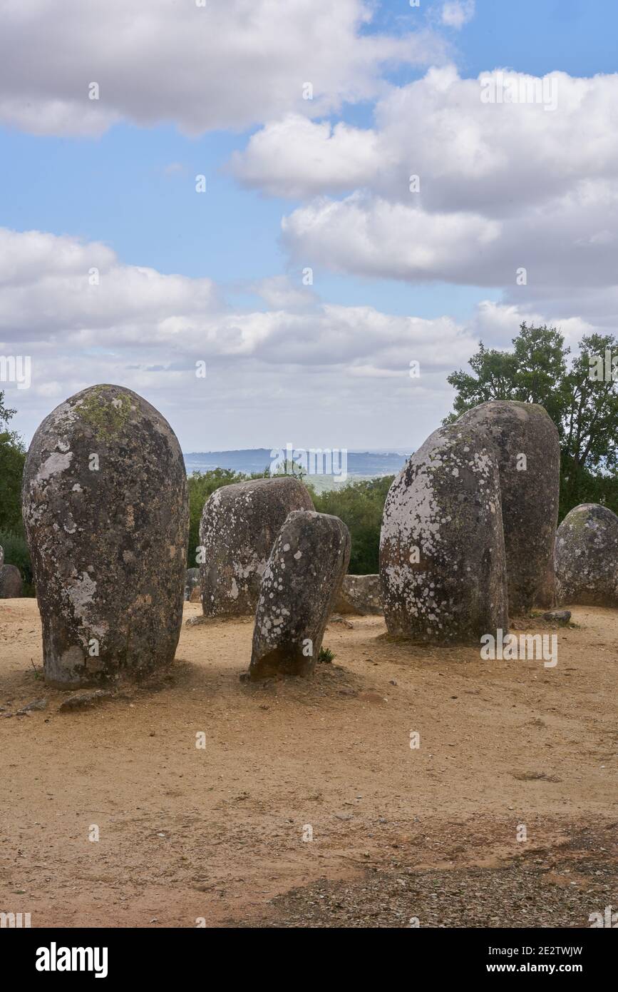 Menhir monolith megalith portugal hi-res stock photography and images ...