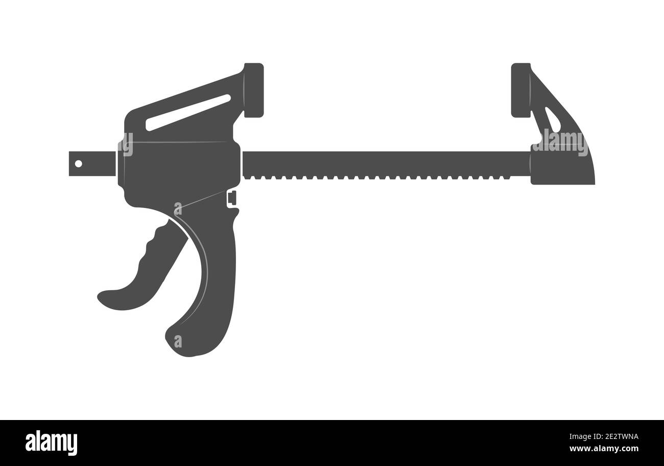 Concept of clamp Black and White Stock Photos & Images - Alamy