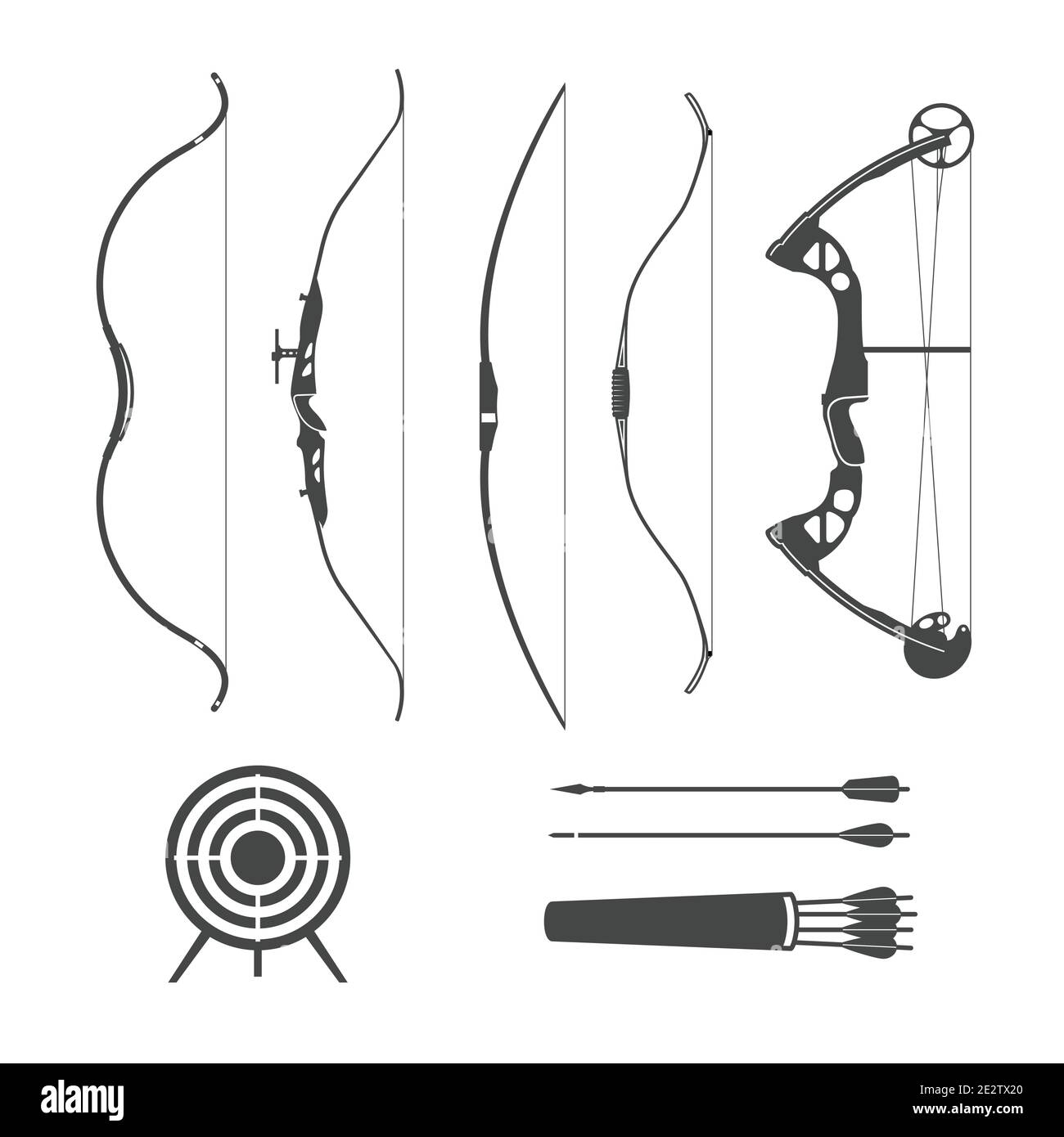 Archer Bow Drawn Art Wallpaper