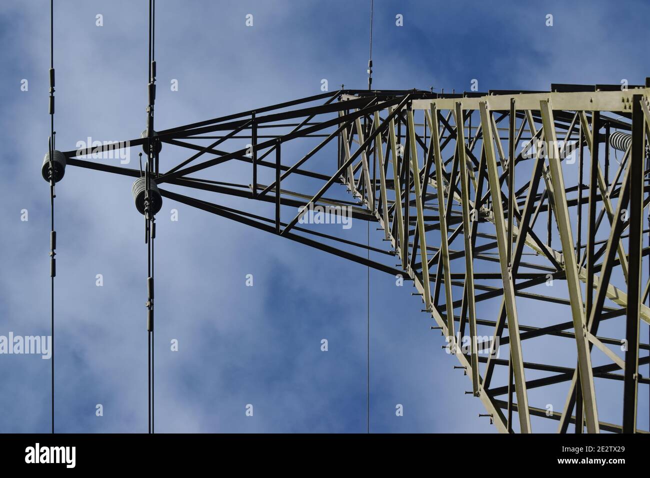 Abstract electricity pylon hi-res stock photography and images - Alamy