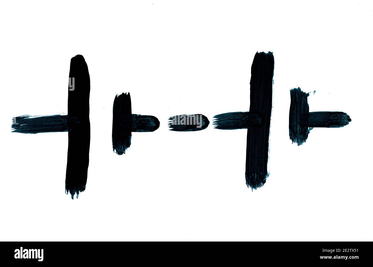 Electrcal Symbols Short Set 006 Battery Stock Photo - Alamy