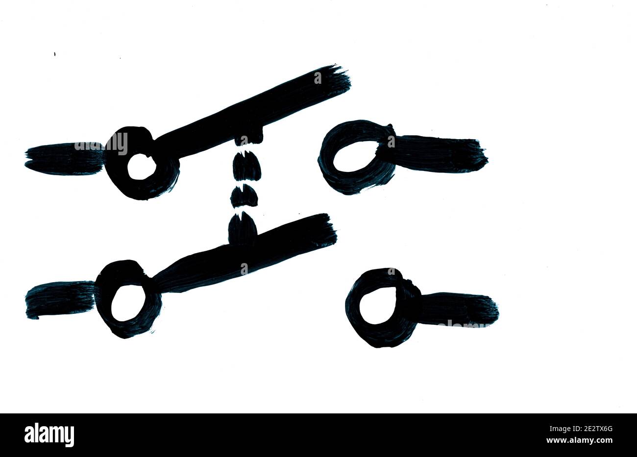 Electrcal Symbols Short Set 017 Double Pole Single Throw Switch Stock ...