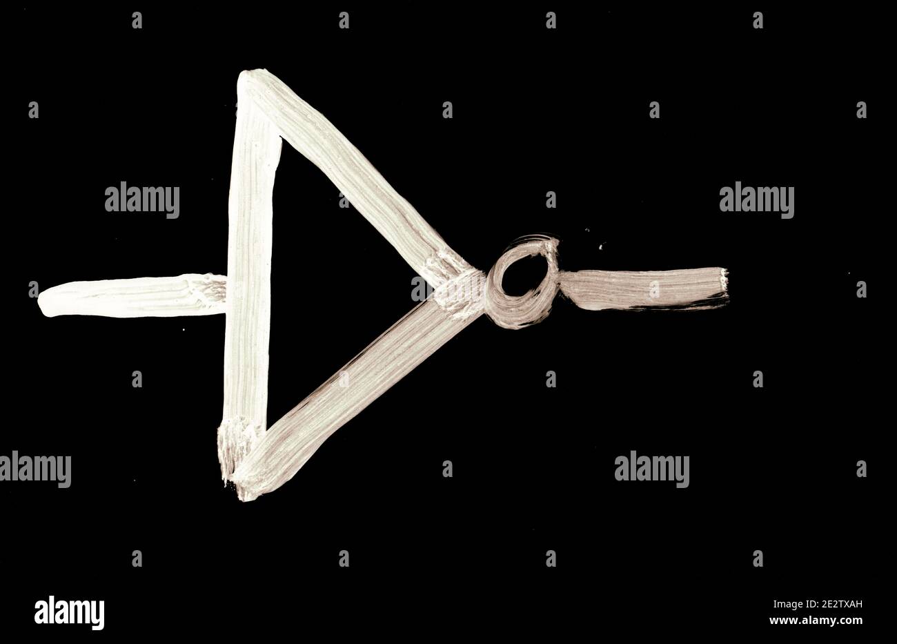 Electrcal Symbols Short Set 033 NOT Gate Inverted Stock Photo - Alamy