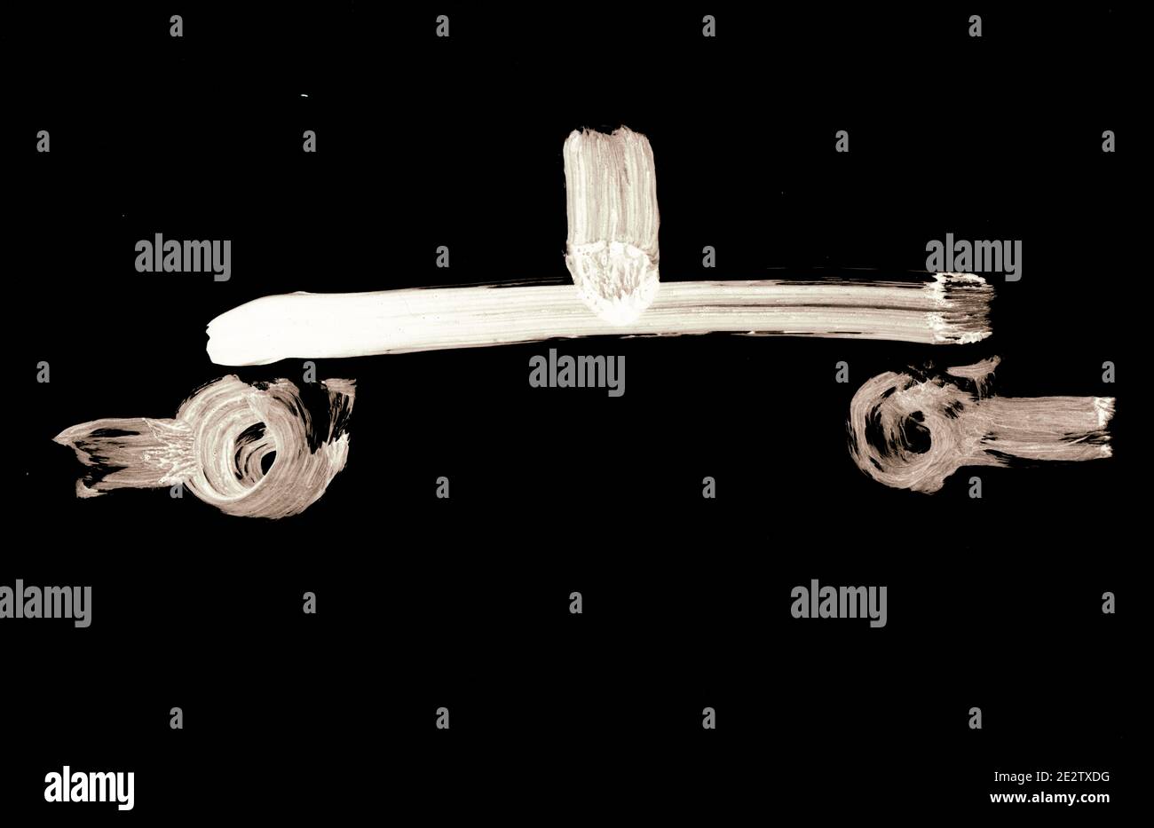 Electrcal Symbols Short Set 043 Push to Make Switch Inverted Stock ...