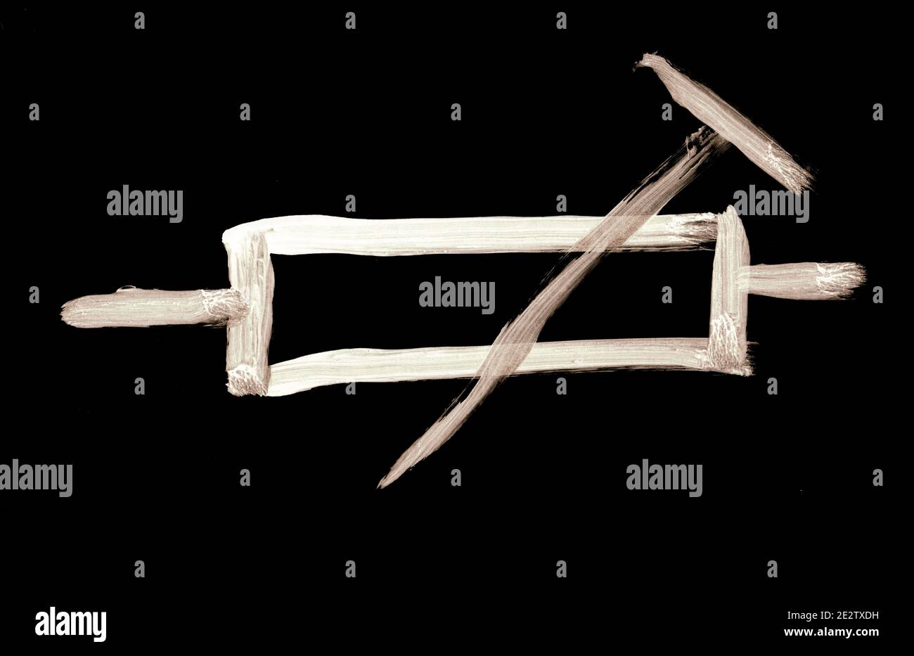 Electrcal Symbols Short Set 041 Preset Varable Resstor Inverted Stock ...