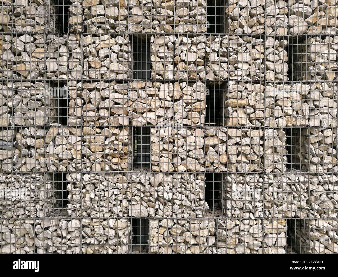 Shot of a gabion texture seamless Stock Photo - Alamy