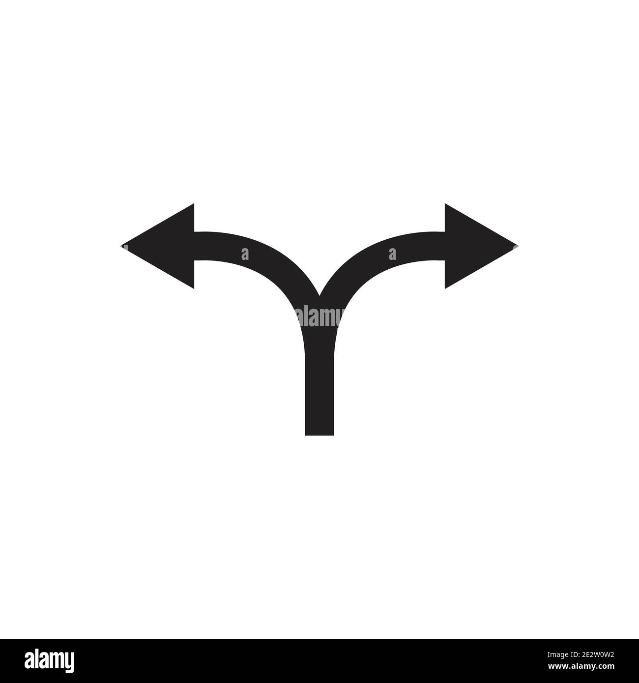 Arrow, two way direction icon vector symbol for your web site design, logo, app, UI.illustration ...