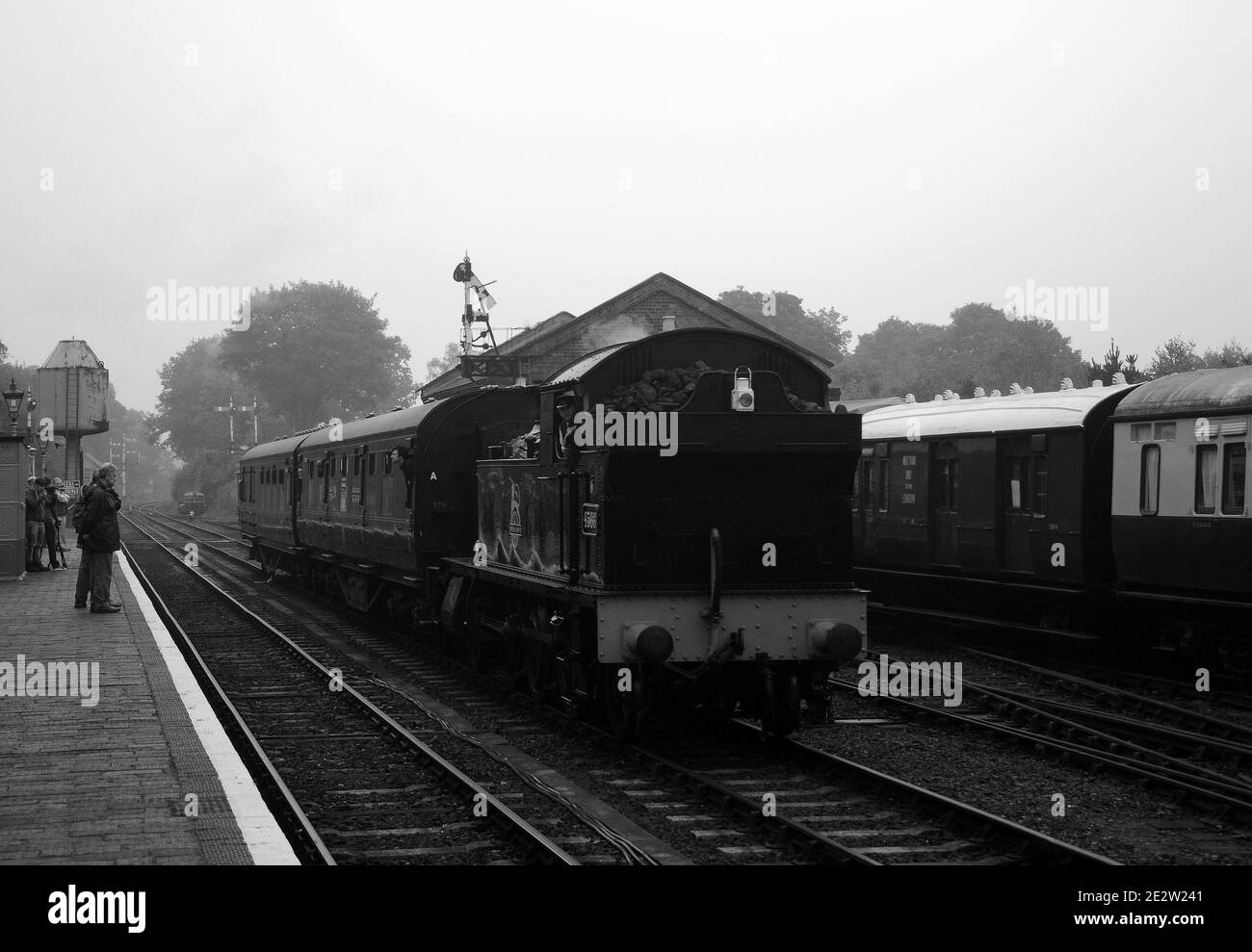 Small prairie steam locomotive hi-res stock photography and images - Alamy