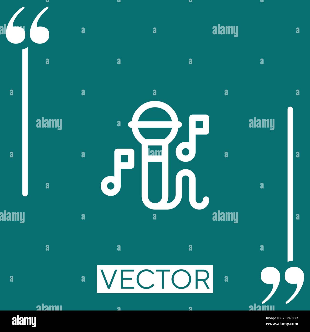 Microphone drop Stock Vector Images - Alamy