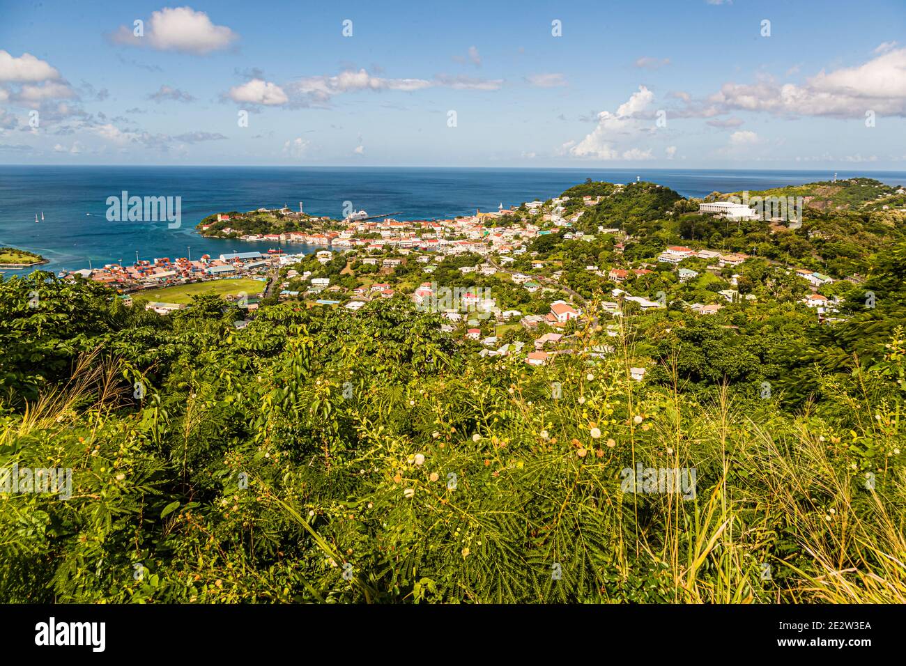 Saint George's, capital city of Grenada Stock Photo - Alamy