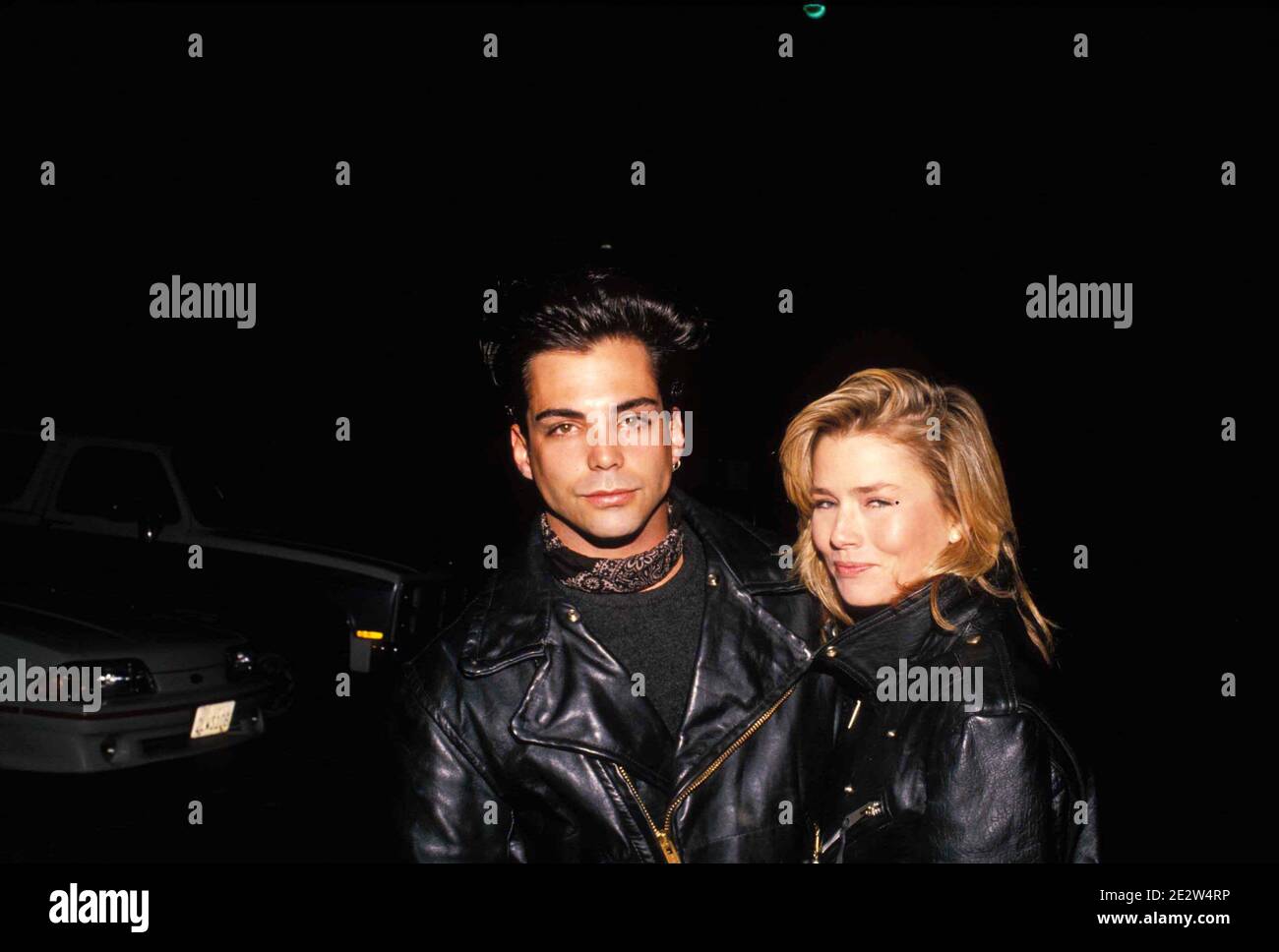 Richard Grieco Kimber Sissons 1989 Credit: Ralph Dominguez/MediaPunch ...