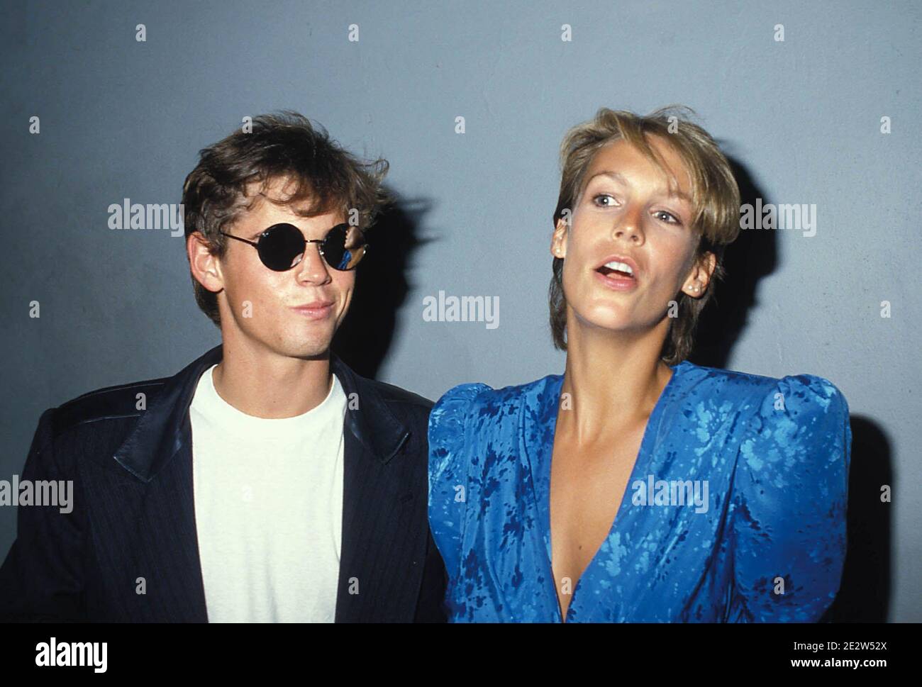 C Thomas Howell And Jamie Lee Curtis 1984 Credit: Ralph Dominguez ...