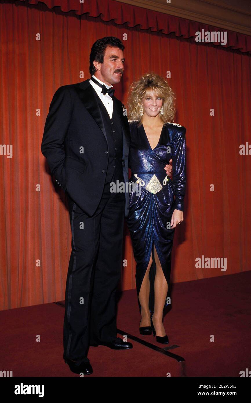 Tom Selleck And Heather Locklear 01-1987 Credit: Ralph Dominguez ...