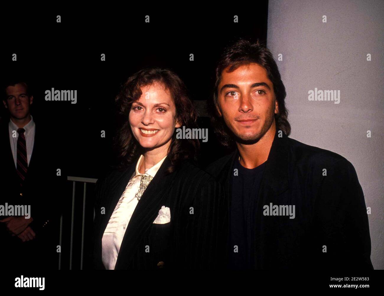 Scott Baio And Lesley Ann Warren 1989 Credit Ralph Dominguez