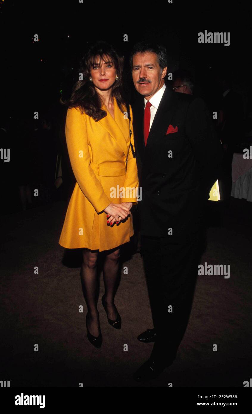 Alex Trebek and wife Jean Credit: Ralph Dominguez/MediaPunch Stock ...