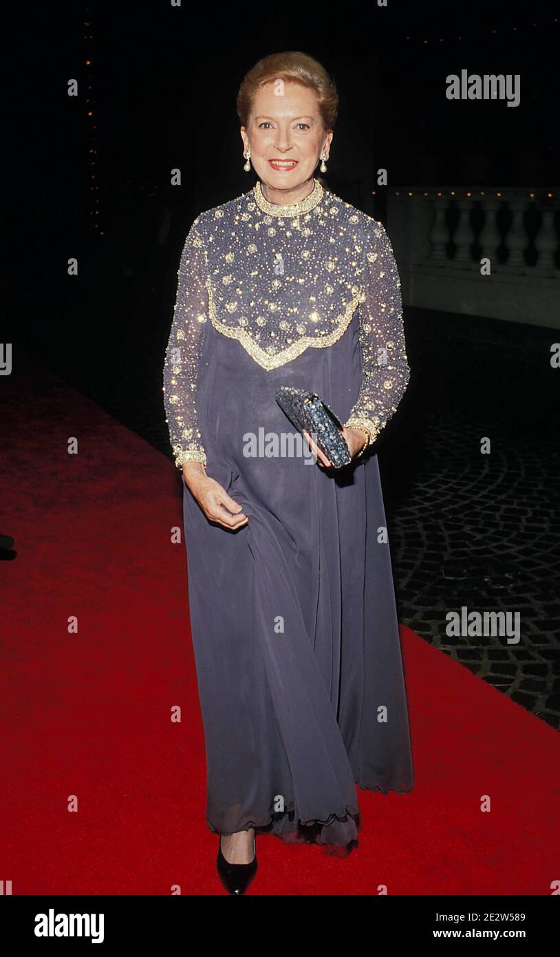 Deborah Kerr 1985 Credit: Ralph Dominguez/MediaPunch Stock Photo - Alamy