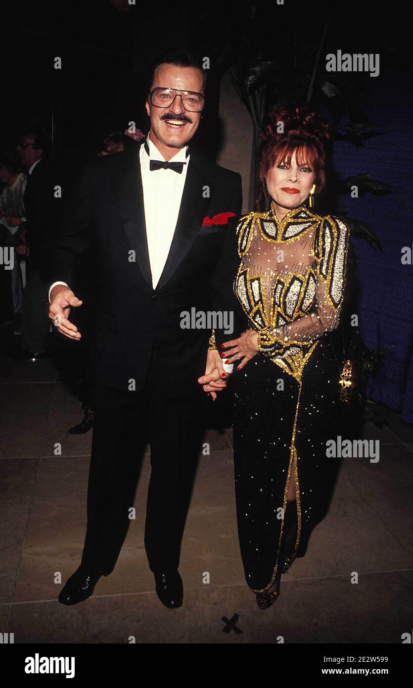 Robert Goulet And Vera Novak 01-1991 Credit: Ralph Dominguez/MediaPunch ...