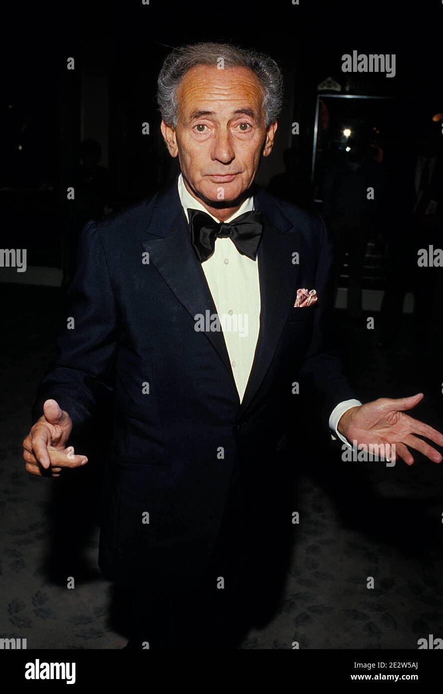 Joey Bishop 1986 Credit: Ralph Dominguez/MediaPunch Stock Photo - Alamy