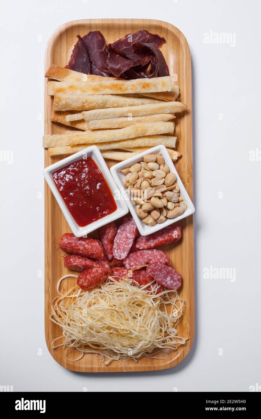 Beer and snacks set hi-res stock photography and images - Alamy
