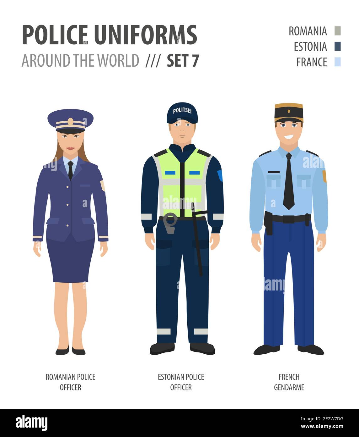 French Policeman Uniform