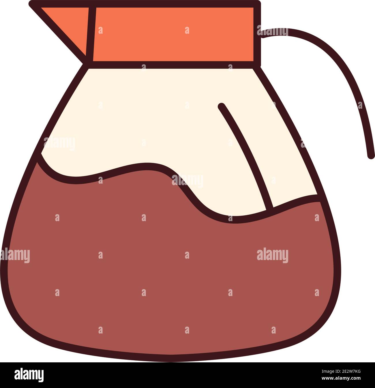Pottery icon vector filled Stock Vector Images - Alamy