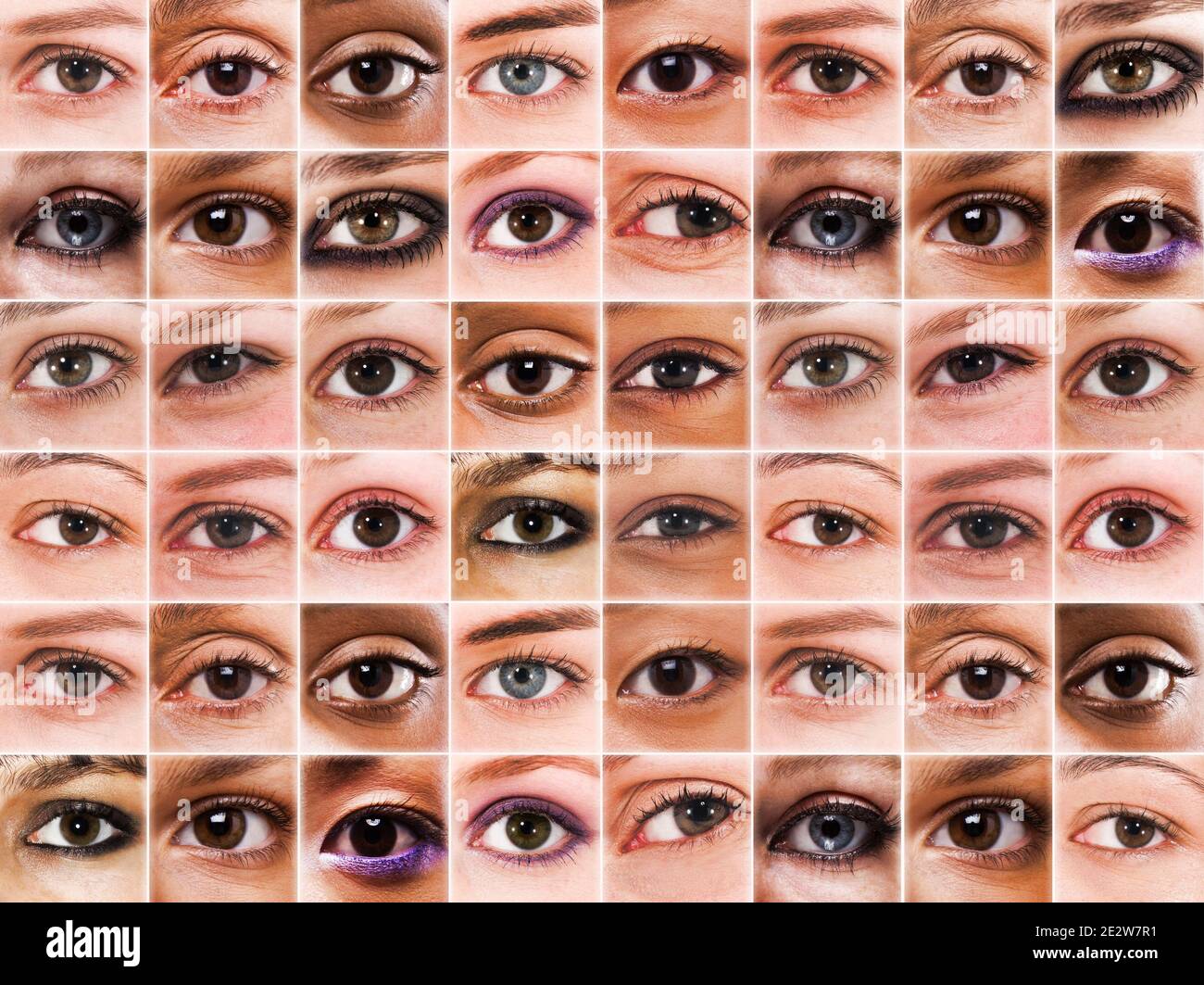 Different Ethnicities Eyes