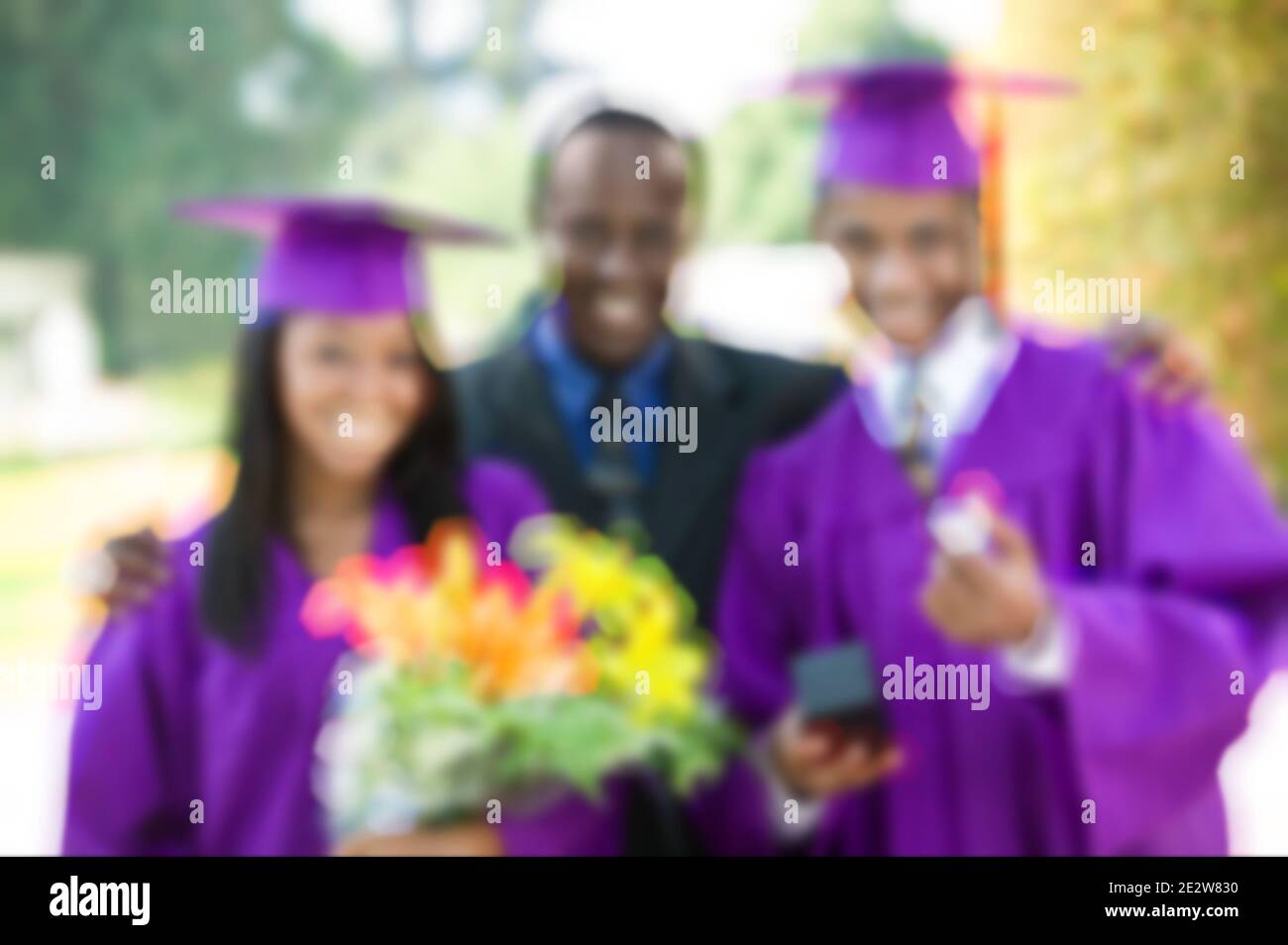 Mother father daughter graduation hi-res stock photography and images ...