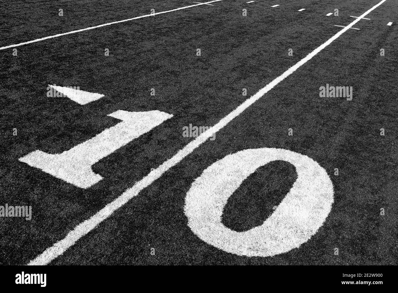 Green grass white lines Black and White Stock Photos & Images - Alamy