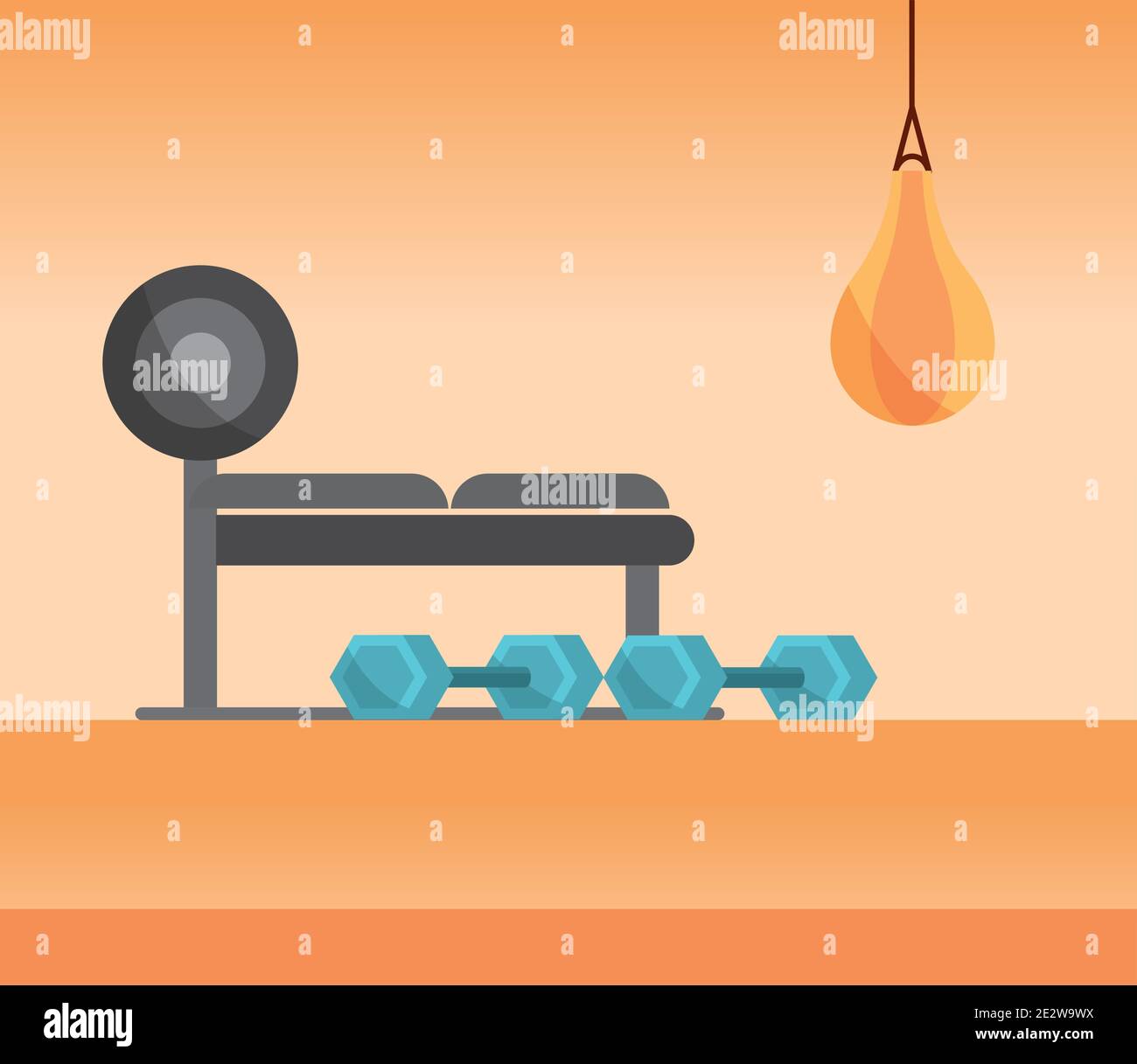 Pushing heavy object Stock Vector Images - Alamy