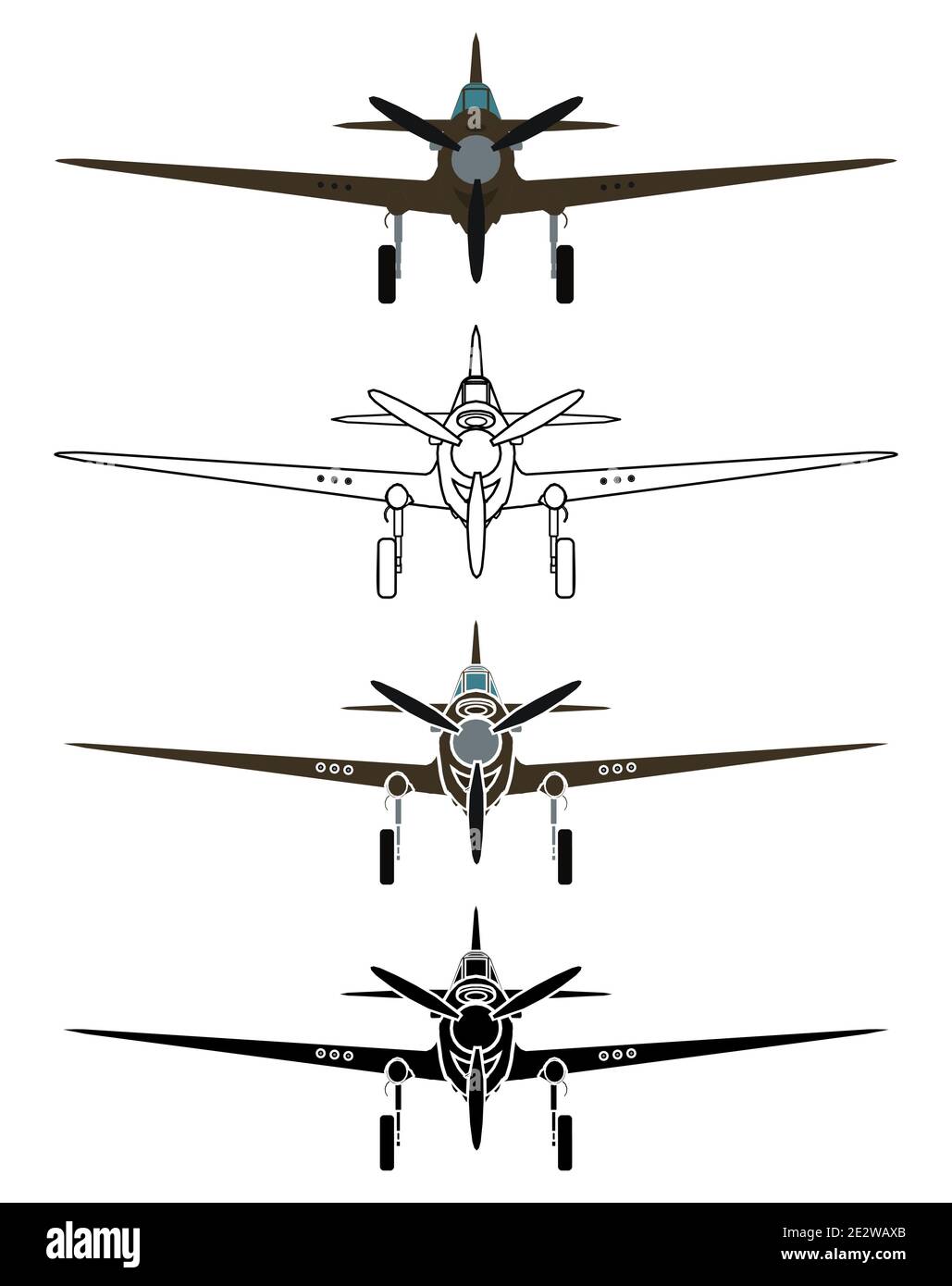 P40 warhawk Stock Vector Images - Alamy