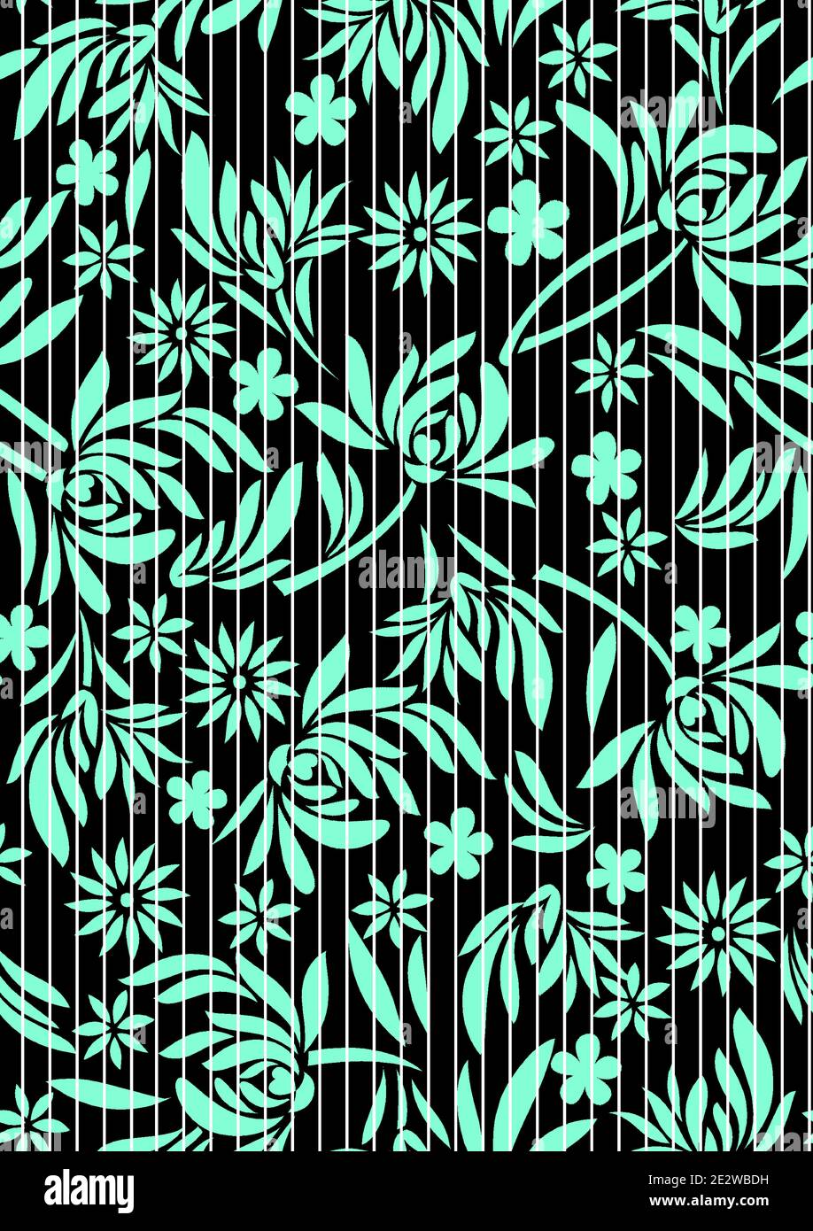 geometrical seamless textile print design, wallpaper, fabric, pattern ...