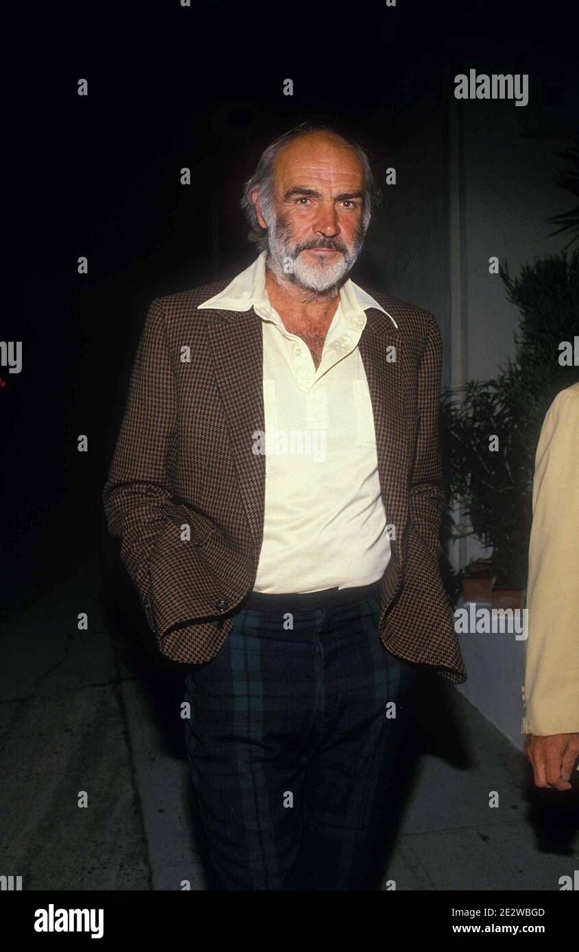 Sean Connery 1985 Credit: Ralph Dominguez/MediaPunch Stock Photo - Alamy
