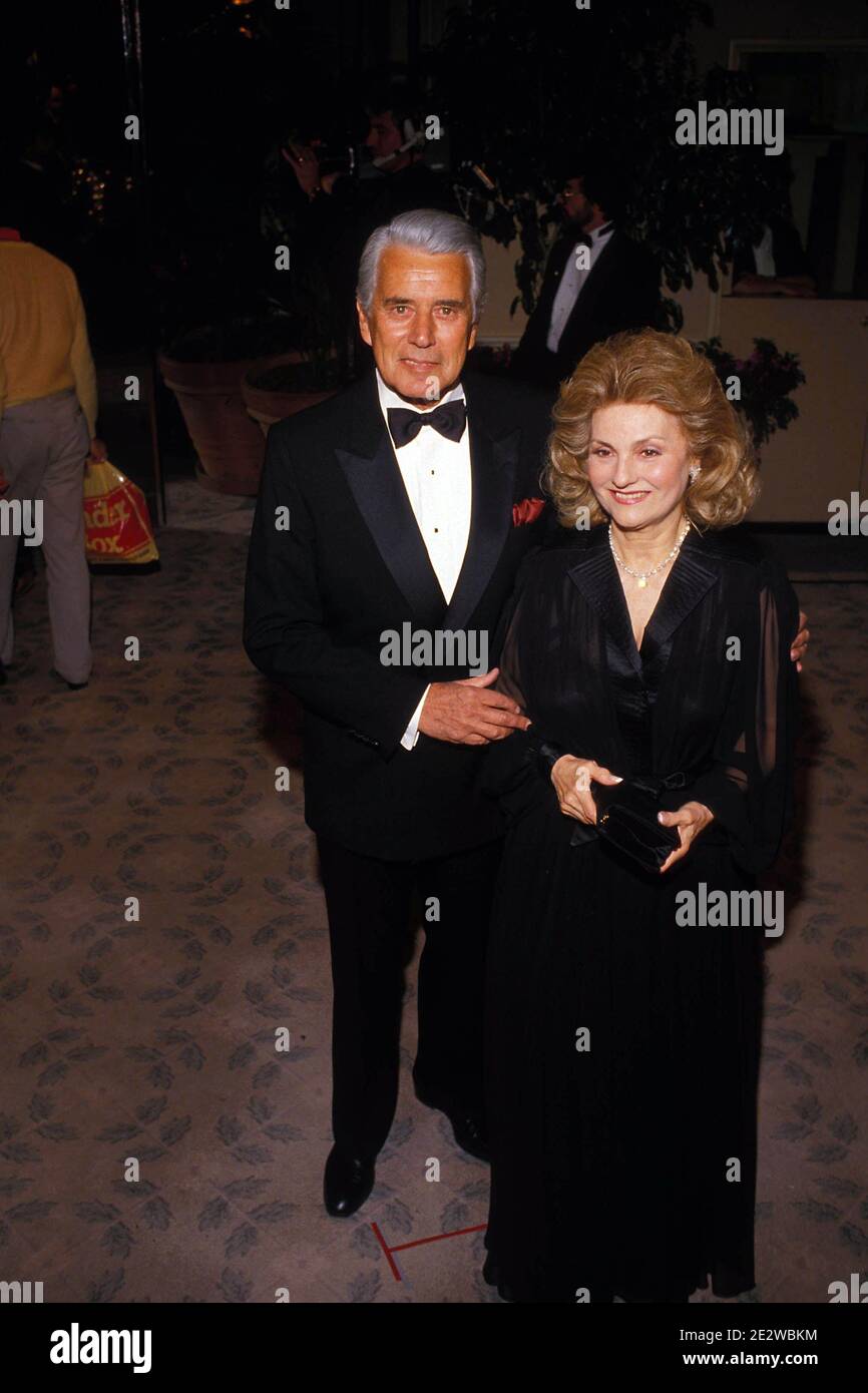 John Forsythe Wife Julie Credit: Ralph Dominguez/MediaPunch Stock Photo ...