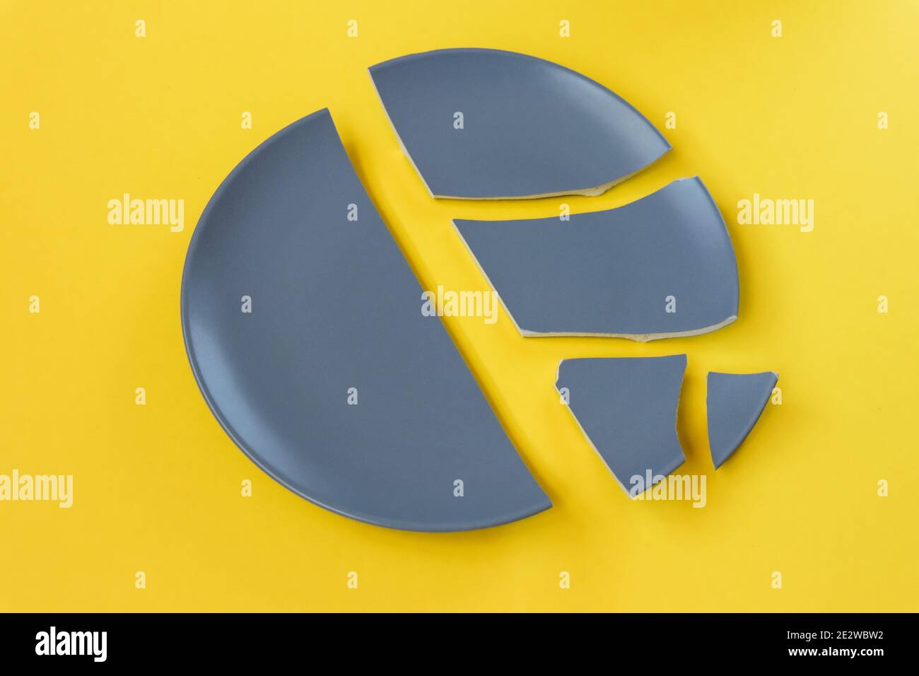 Shattered Plate High Resolution Stock Photography and Images - Alamy