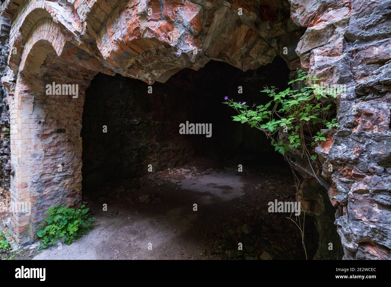 Abandoned Military Tarakaniv Fort basements (other names - Dubno Fort ...