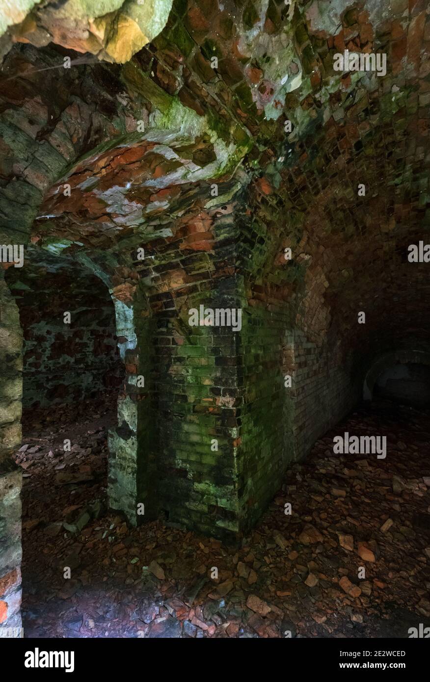 Abandoned Military Tarakaniv Fort basements (other names - Dubno Fort ...