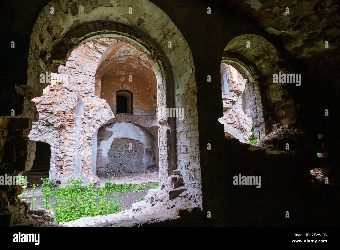 Abandoned Military Tarakaniv Fort basements (other names - Dubno Fort ...