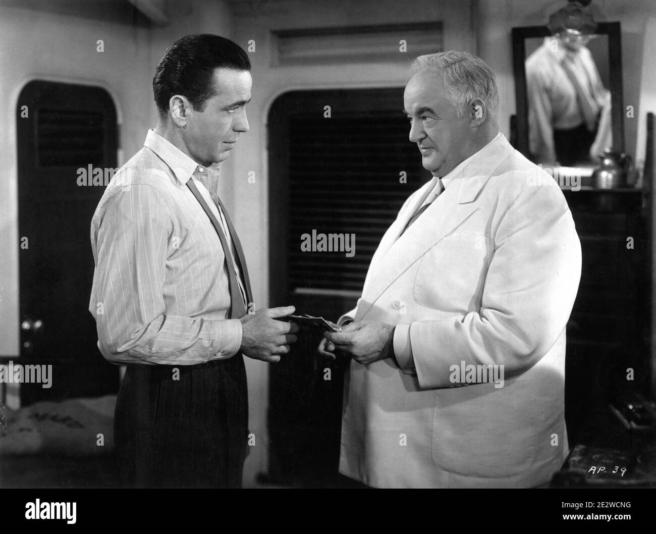 HUMPHREY BOGART and SYDNEY GREENSTREET in ACROSS THE PACIFIC 1942 ...