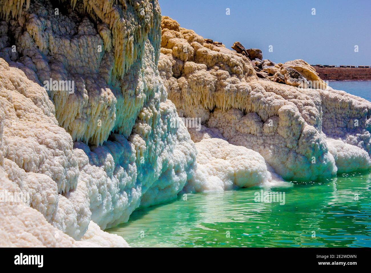 The Dead Sea Jordan the lowest place on Earth Stock Photo - Alamy