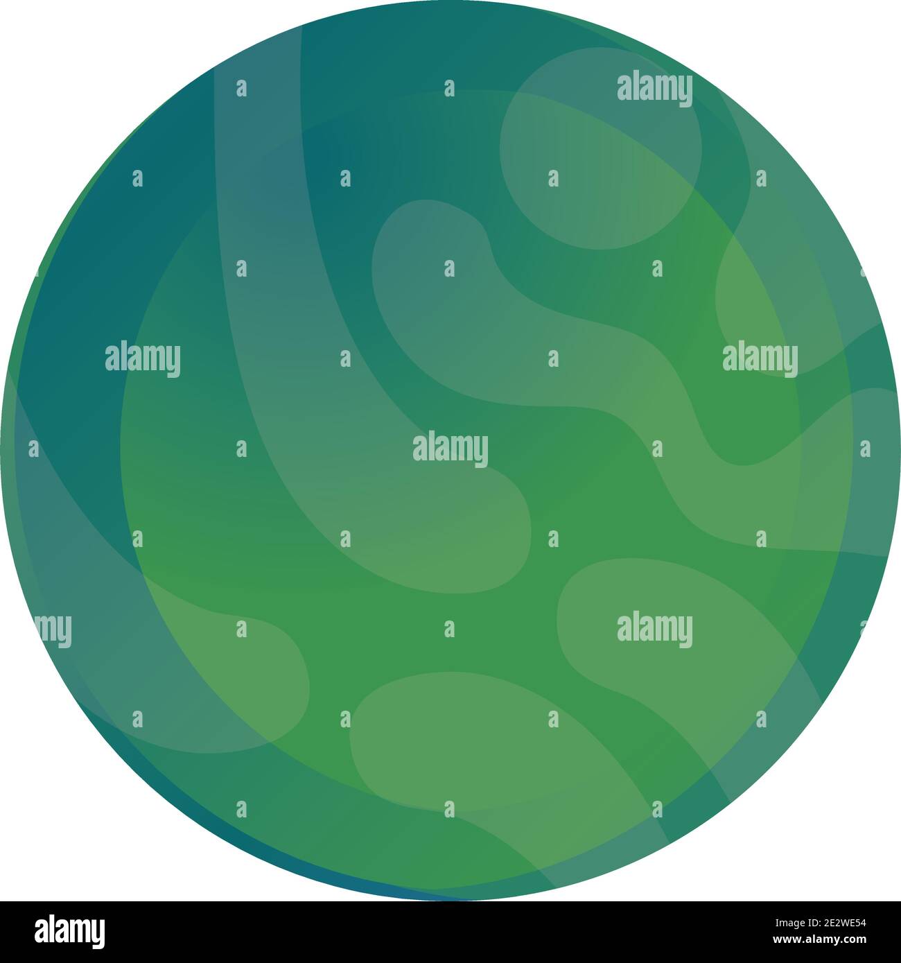 space mercury planet solar system galaxy, icon style vector ...