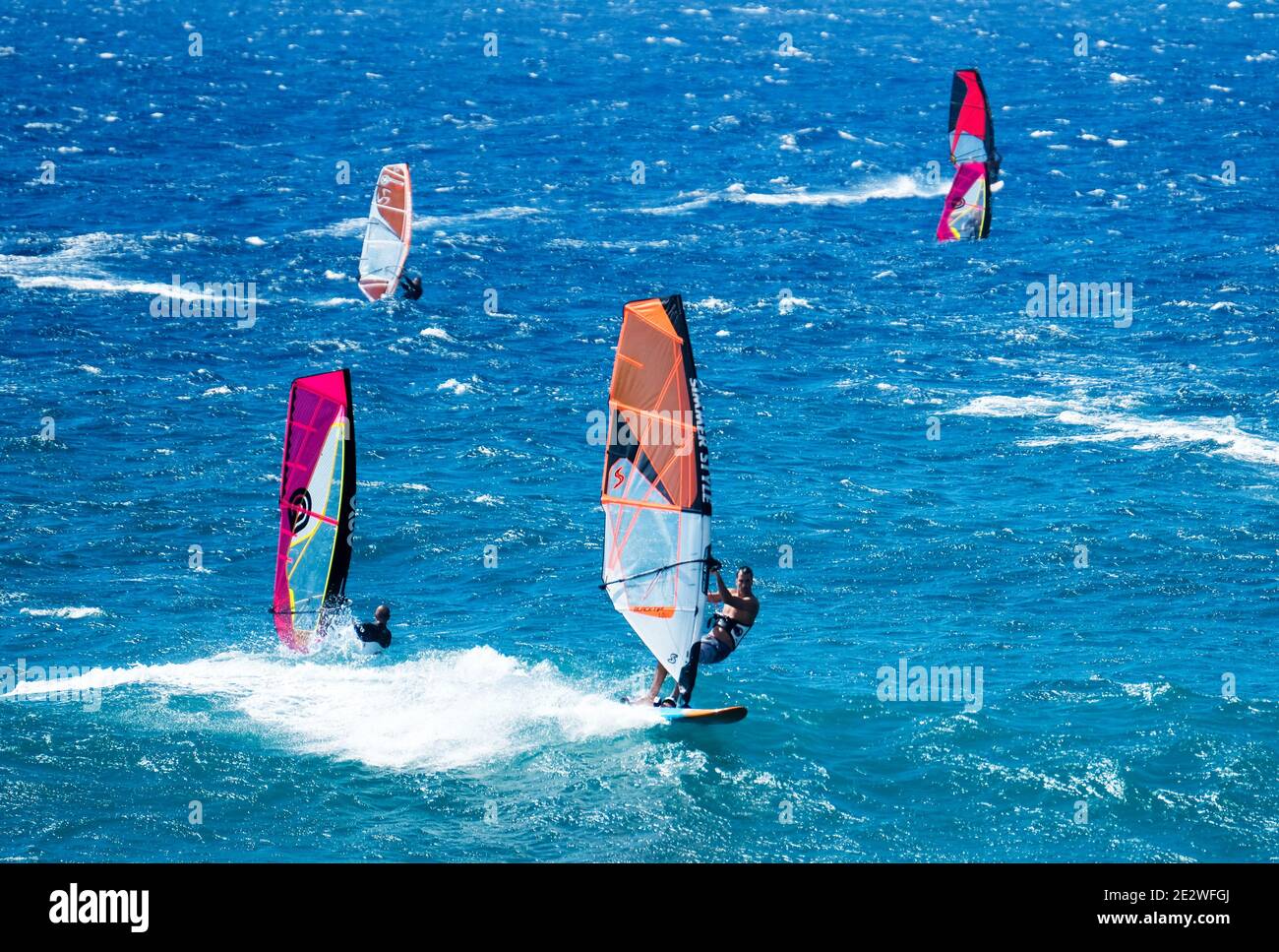 Seascape Windsurfers High Resolution Stock Photography and Images - Alamy