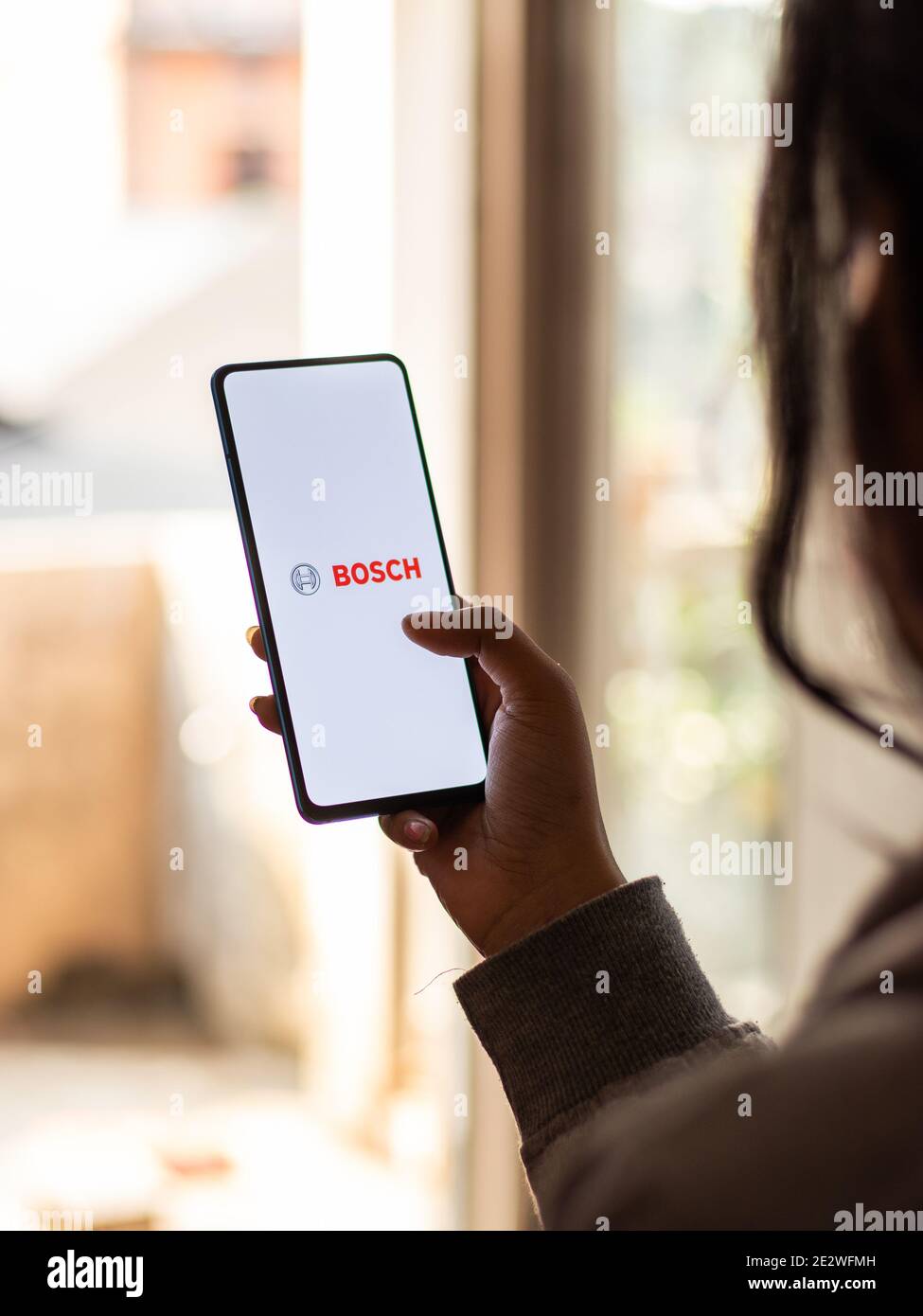 Company logo on bosch building hi-res stock photography and images - Alamy