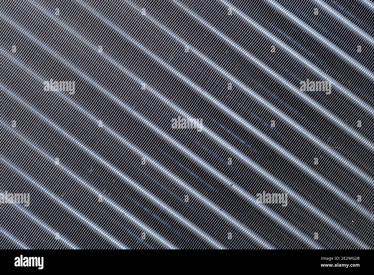 Steel lined background. Metal texture Stock Photo - Alamy