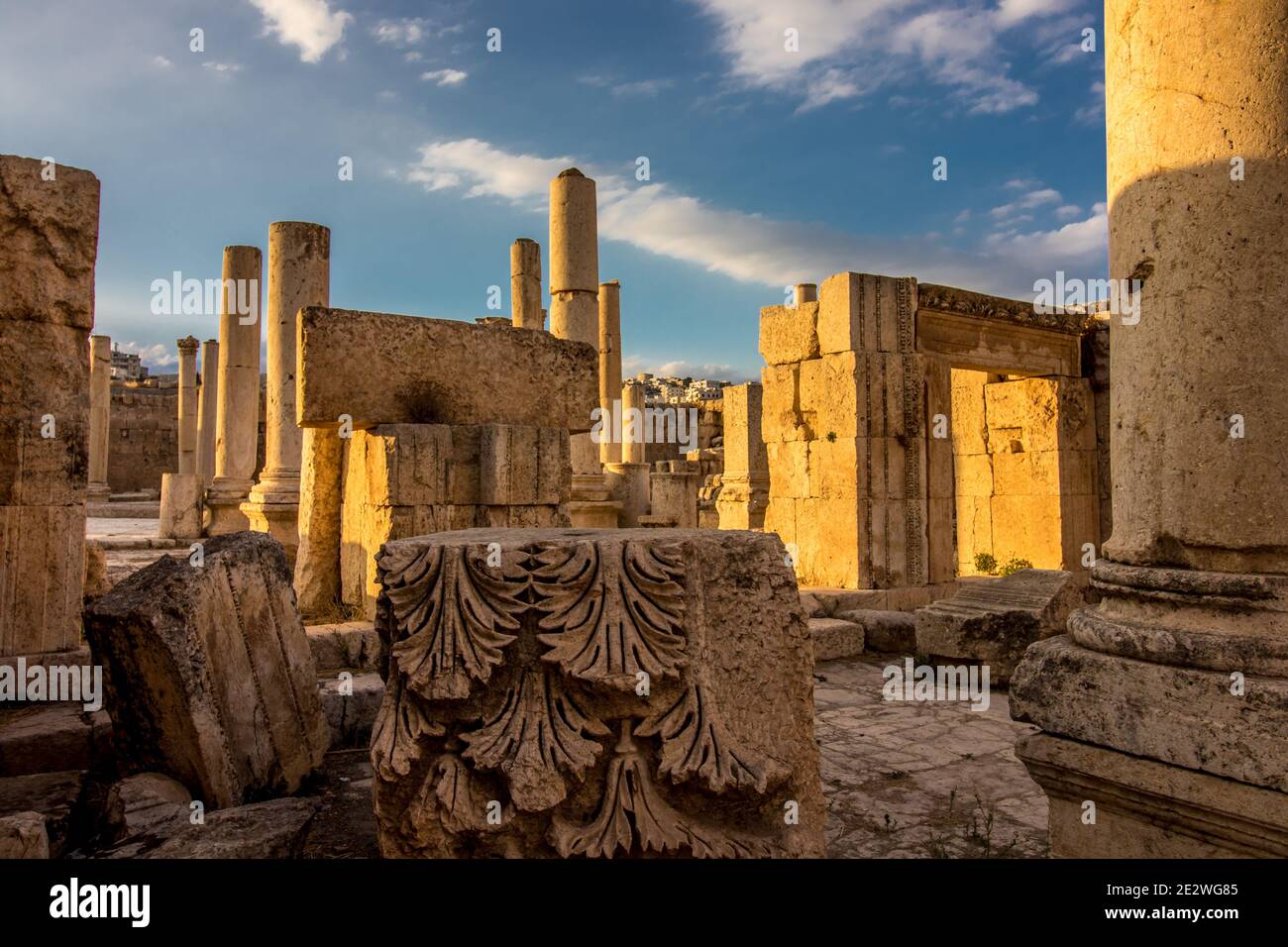 Jerash Roman City Jordan Stock Photo - Alamy