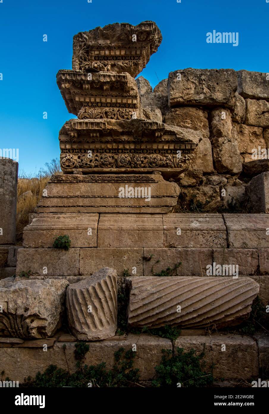 Romans temples jordan hi-res stock photography and images - Alamy
