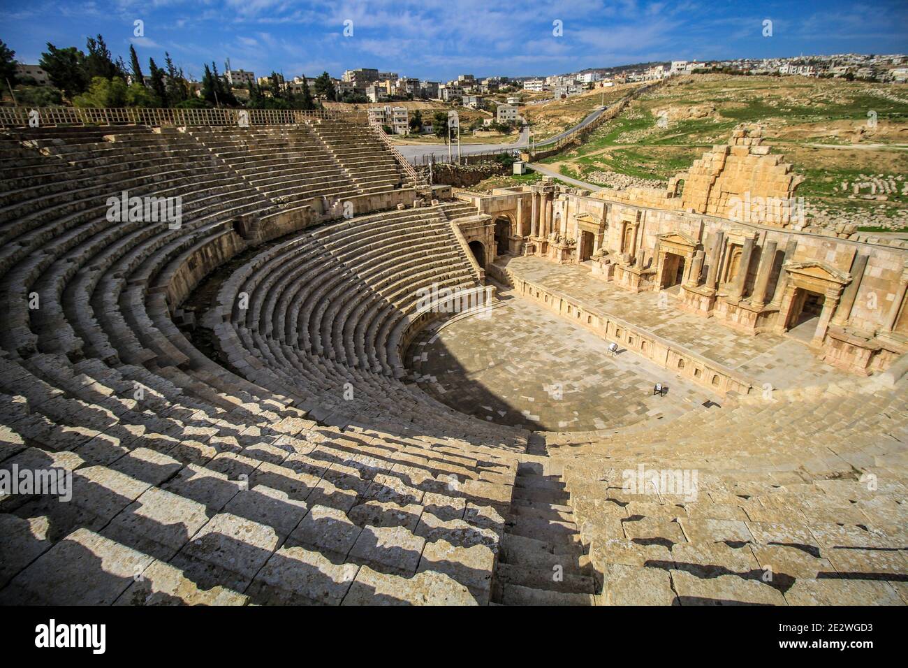 Romans temples jordan hi-res stock photography and images - Alamy